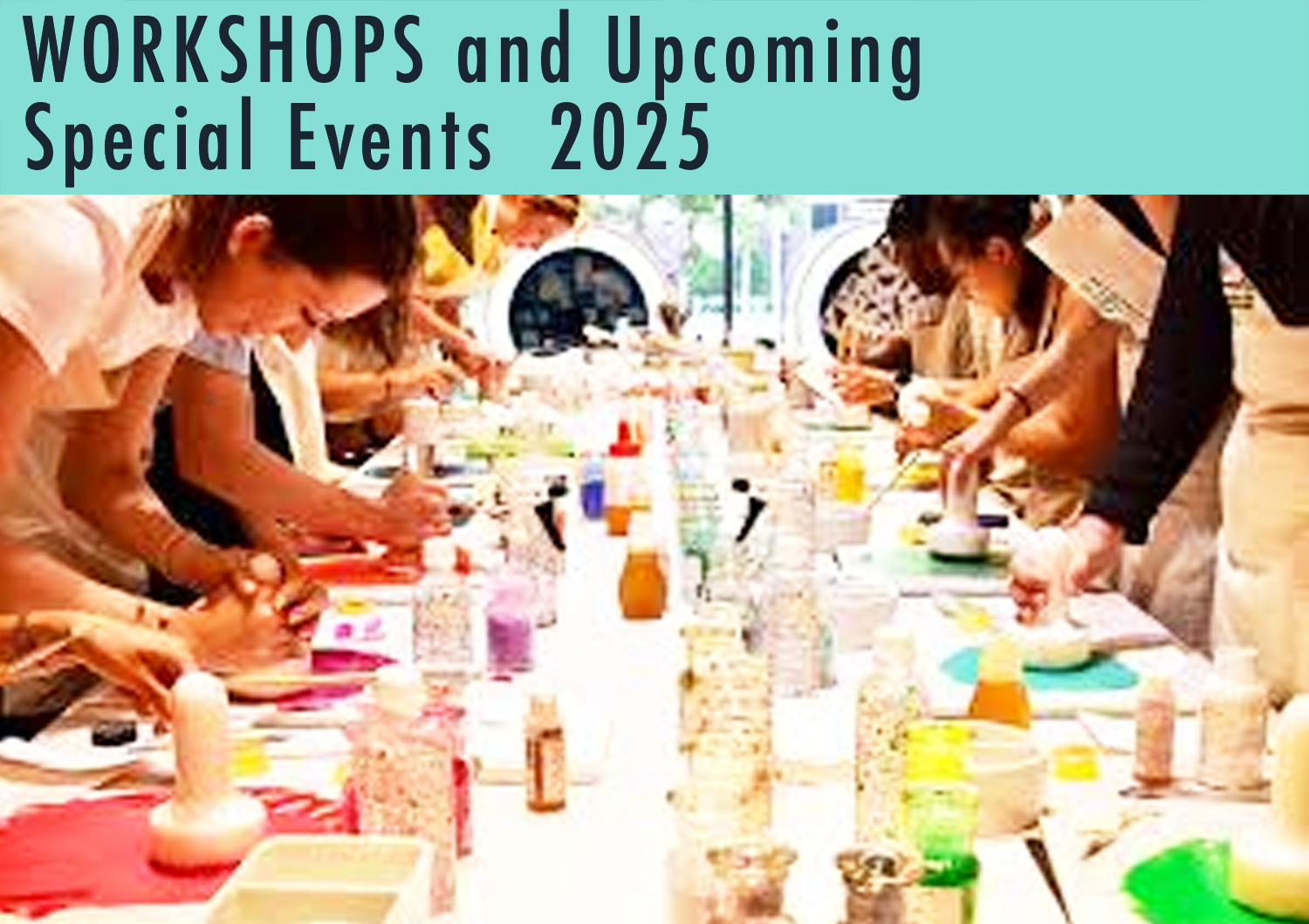 Workshops & Special Upcoming Events 2025–2026 – Kenai Art Center